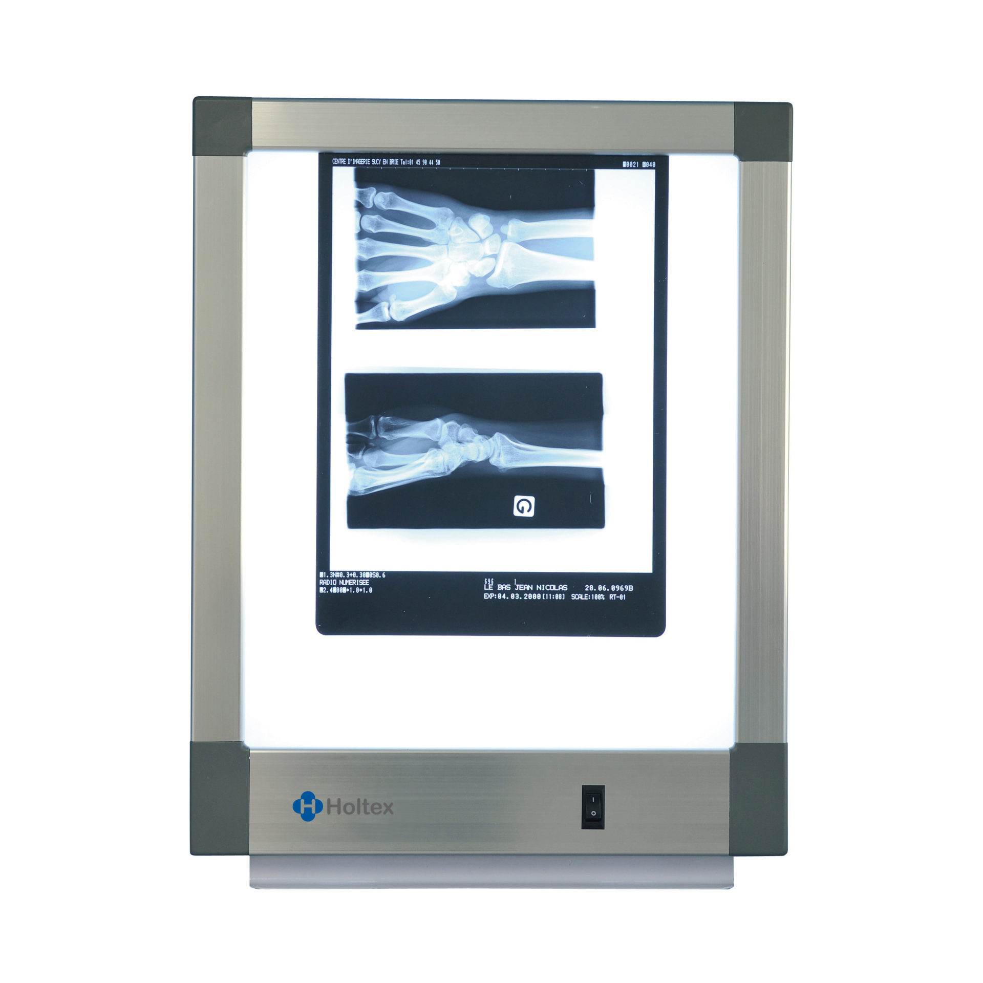 Négatoscope Standard Holtex, 2 plages, 2 x 45W - SPENGLER MEDICAL